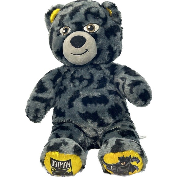Build-A-Bear | Toys | Build A Bear Batman 8 Years Gray Black Bat Symbol ...